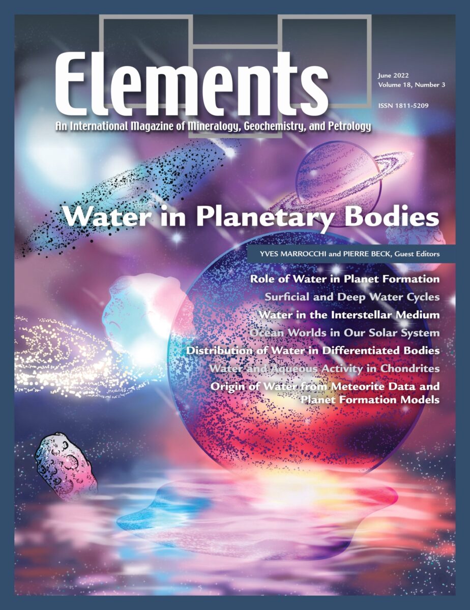 Water In Planetary Bodies (Poster v18n3) - Store Elementsmagazine